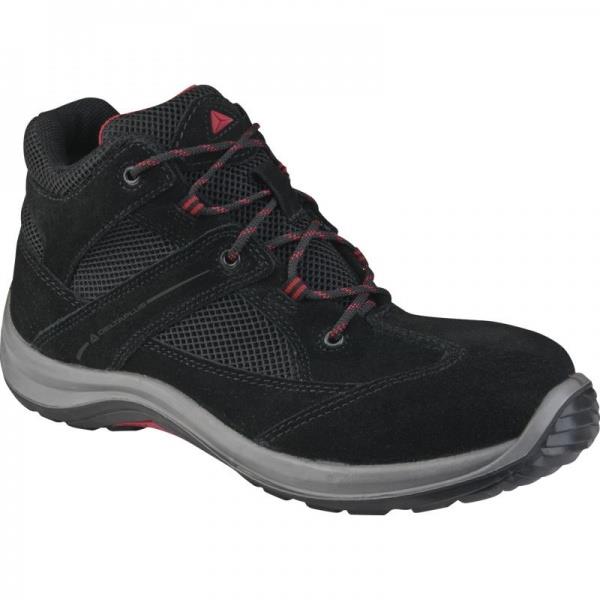 Delta Plus Virage S1P black leather composite toe/midsole safety work ...